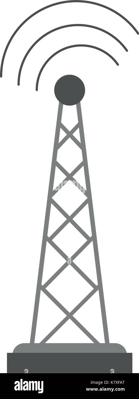 Radio Mast Symbol High Resolution Stock Photography and Images - Alamy