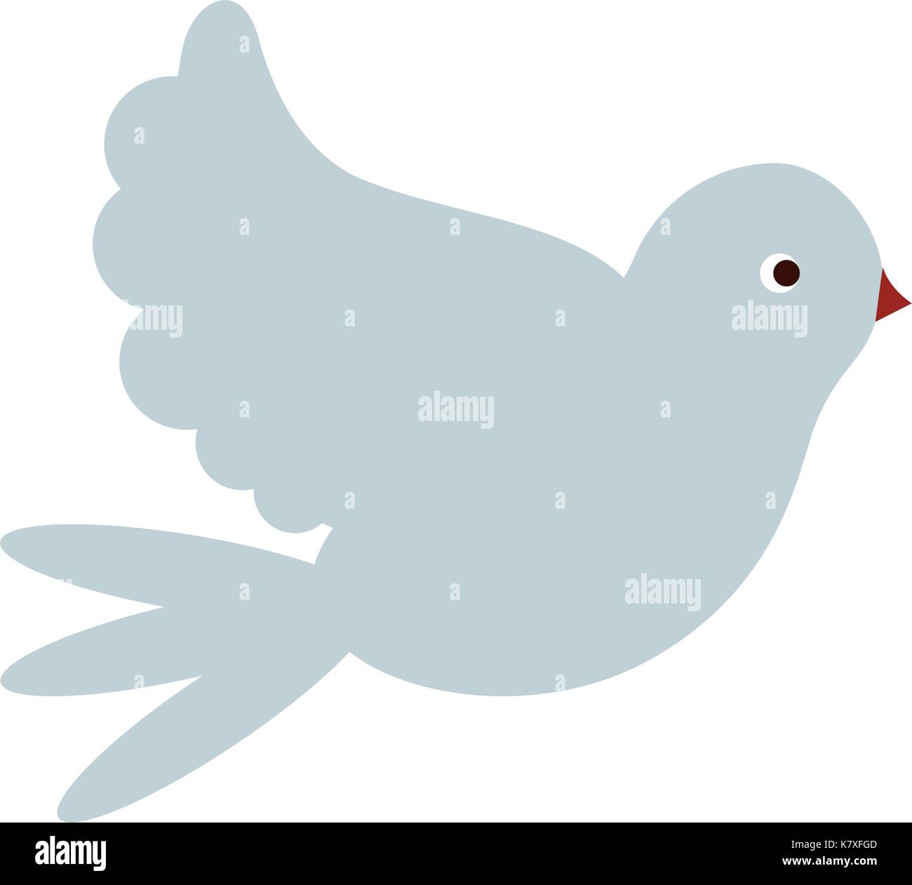 dove flying icon image Stock Vector Image & Art - Alamy