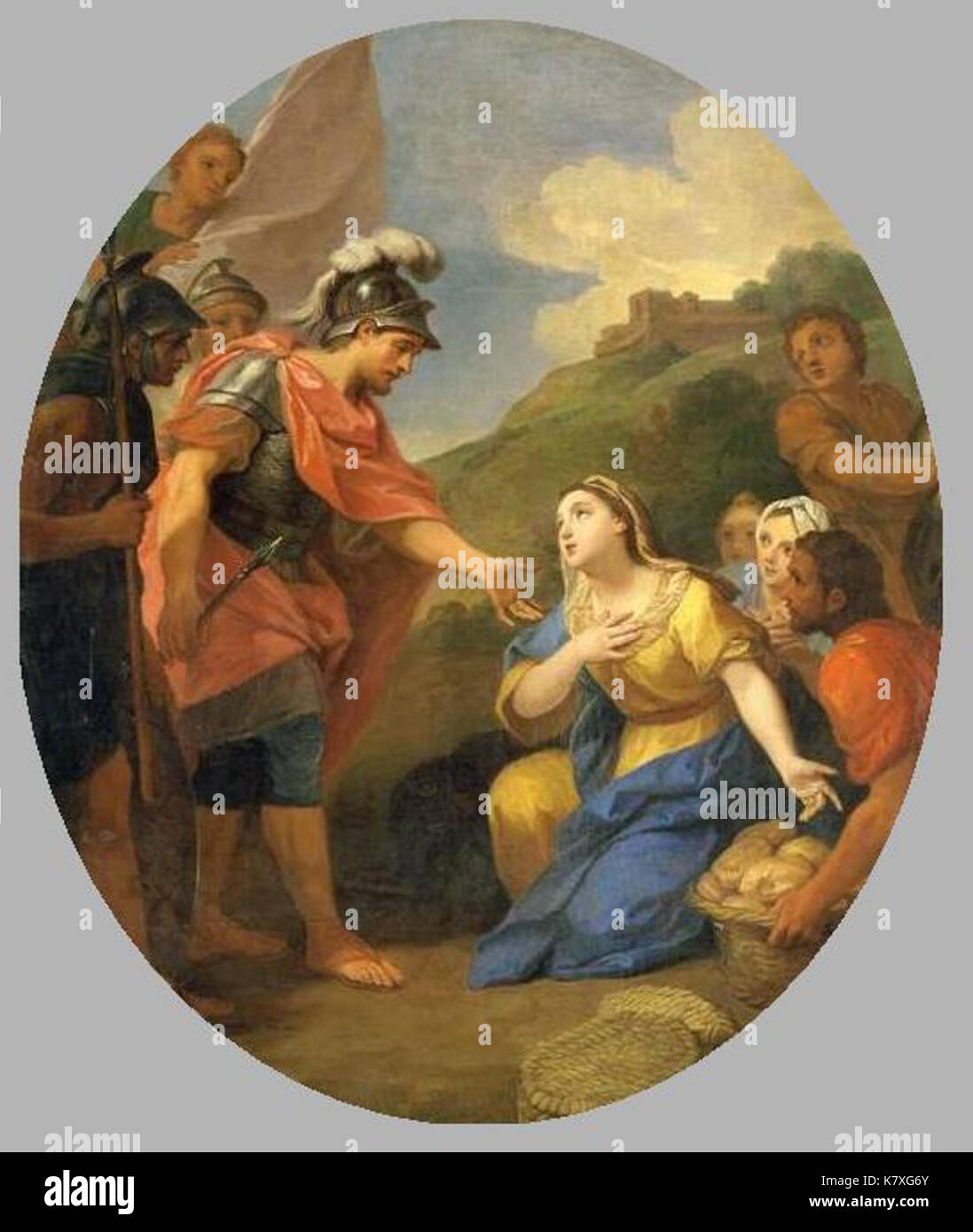INV 8548 bon format david et abigail louis de boullogne Stock Photo - Alamy