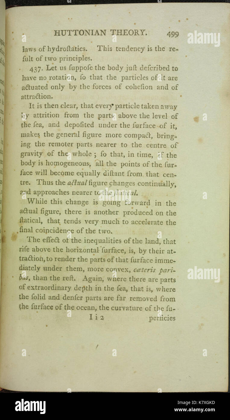 Illustrations of the Huttonian theory of the earth (Page 499 ...