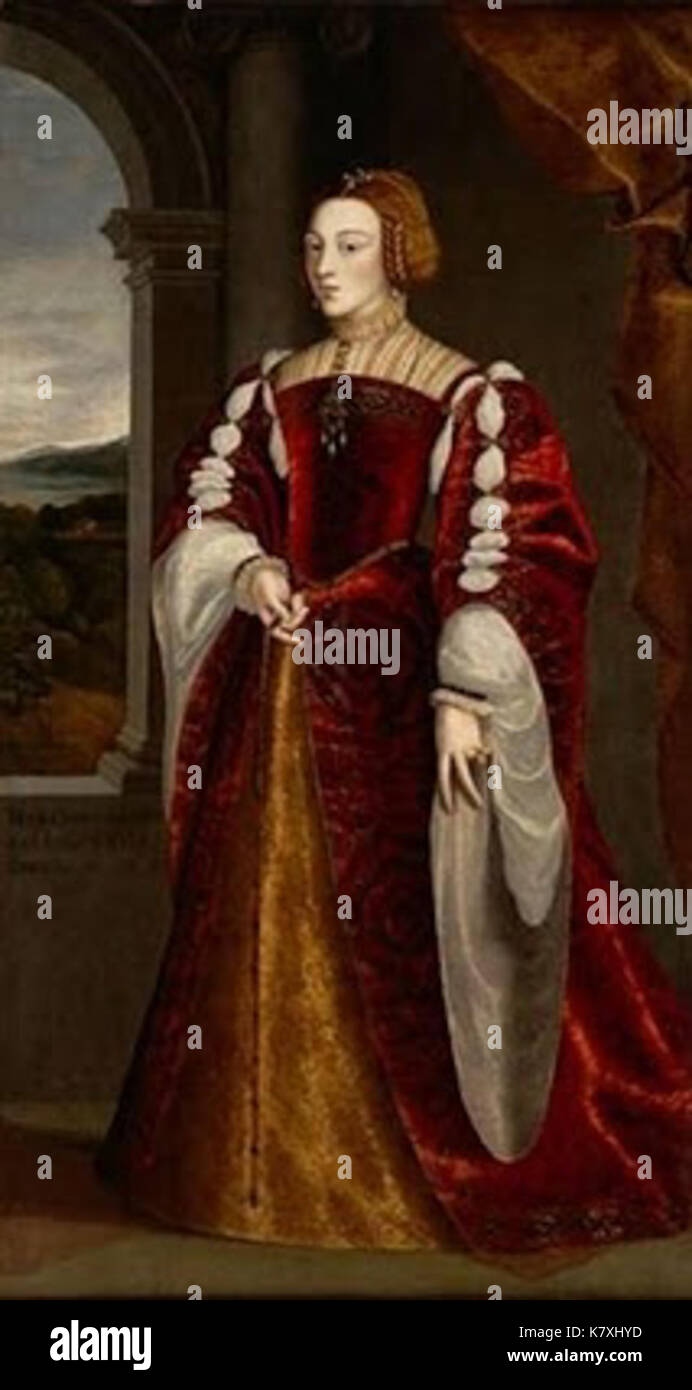 Isabella of Portugal Holy Roman Empress Stock Photo - Alamy