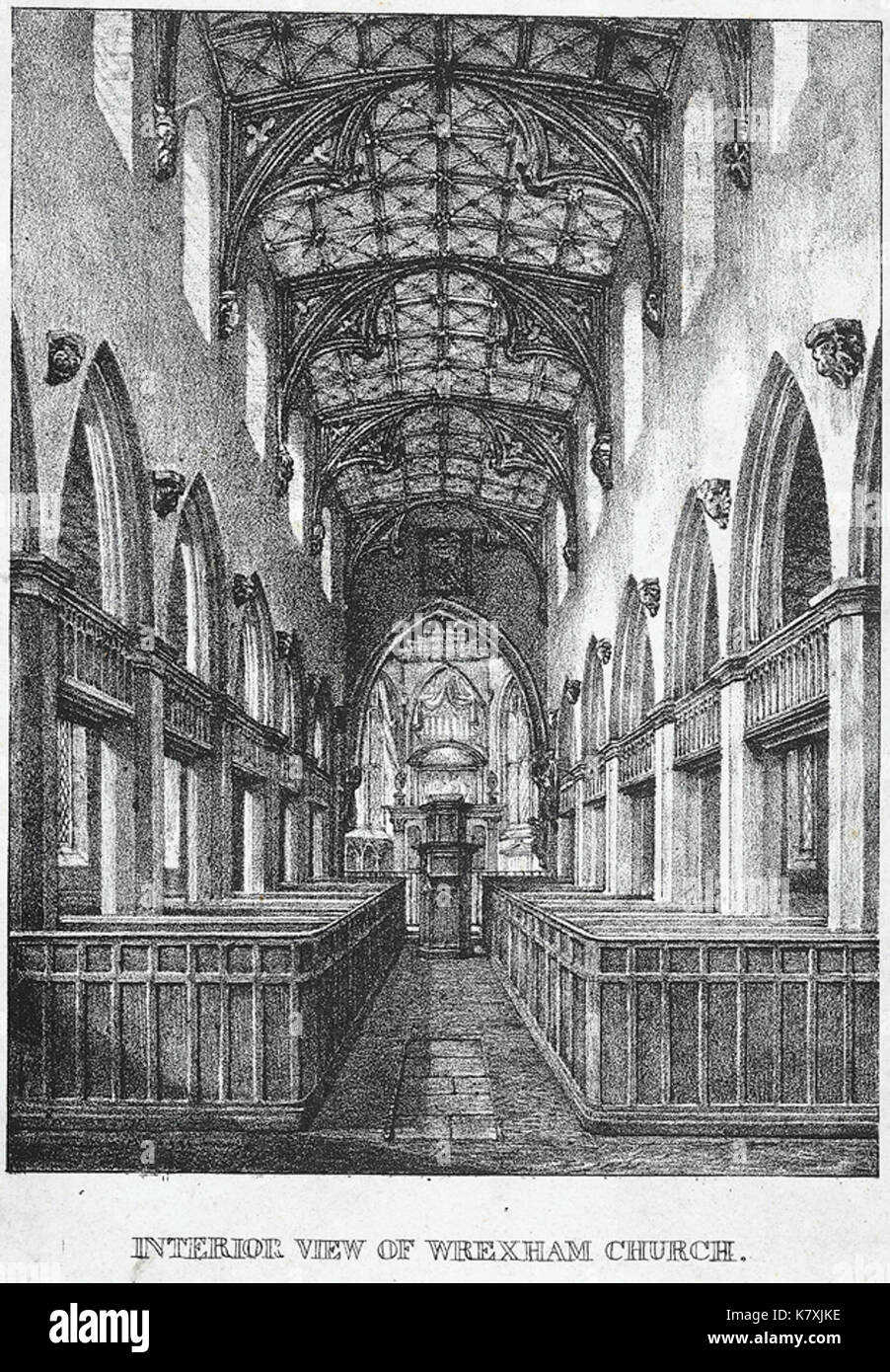 Wrexham map hi-res stock photography and images - Alamy