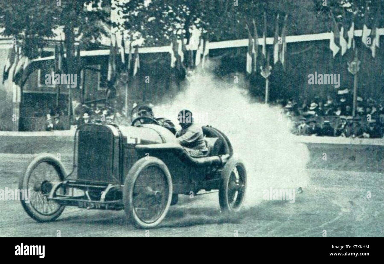 Jules Goux won the 1912 Coupe de la Sarthe driving a Peugeot L 76. This ...