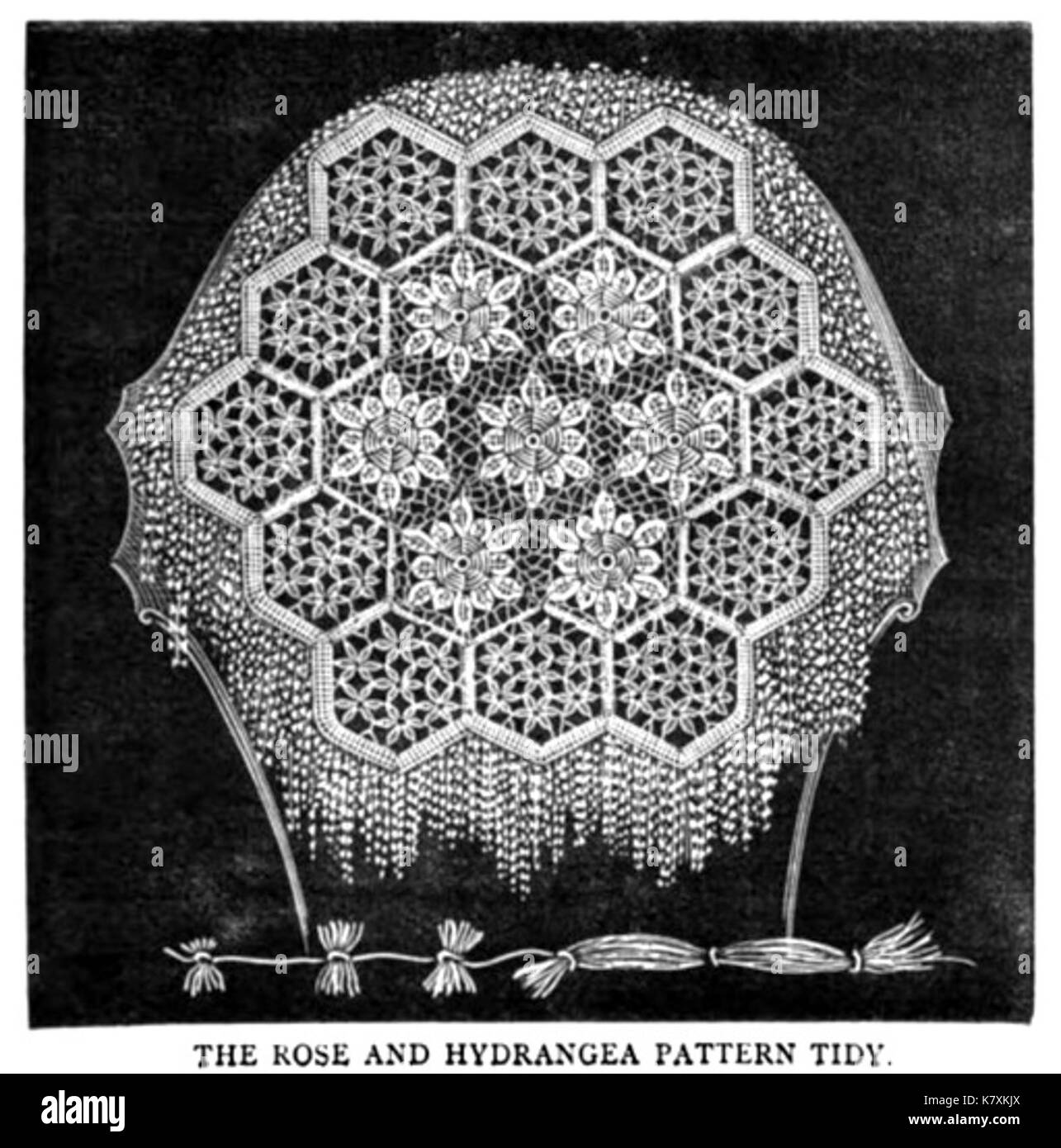 Geometric fabric pattern Black and White Stock Photos & Images - Alamy