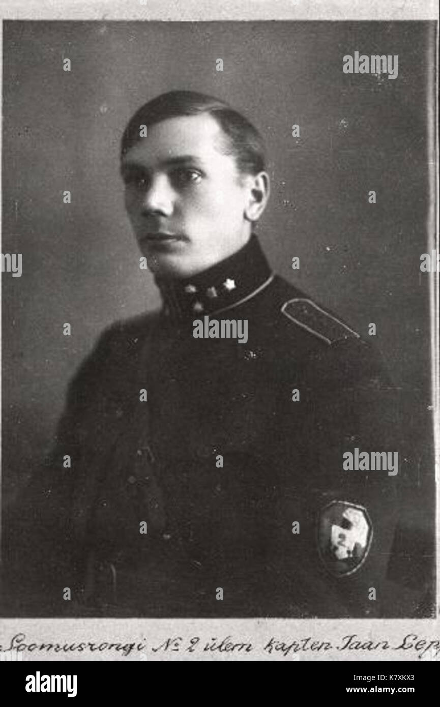 Jaan Lepp 1920 Stock Photo - Alamy