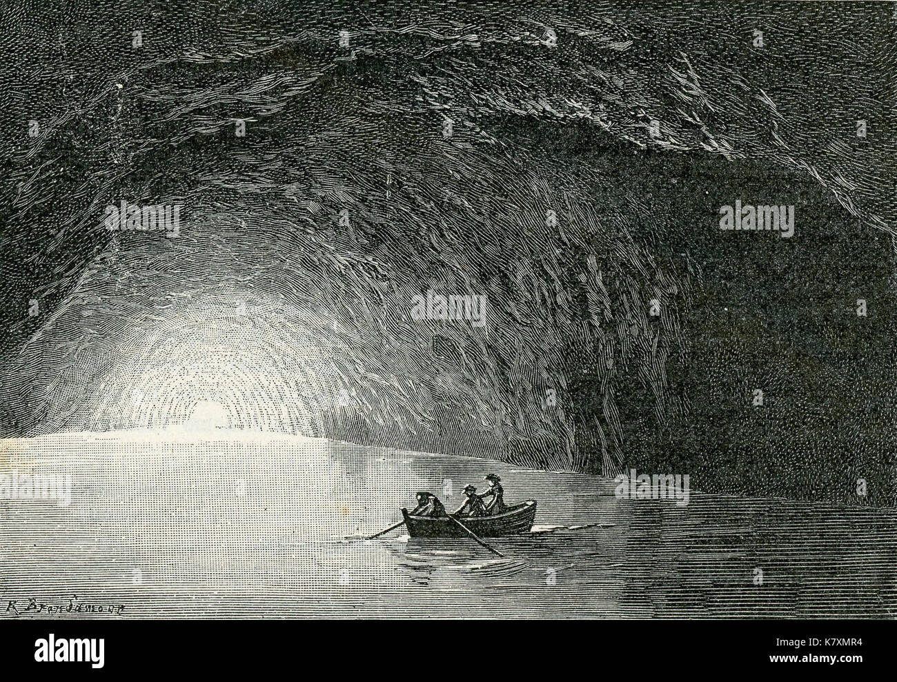 Isola di Capri Grotta Azzurra Stock Photo - Alamy