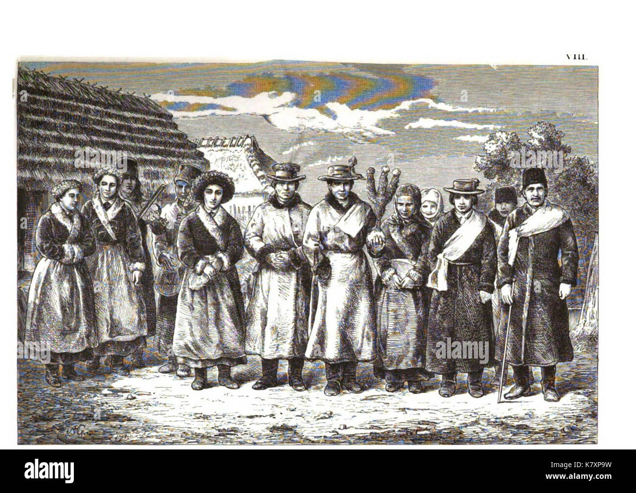 J. H. 2 Rusyns 1878 Stock Photo - Alamy