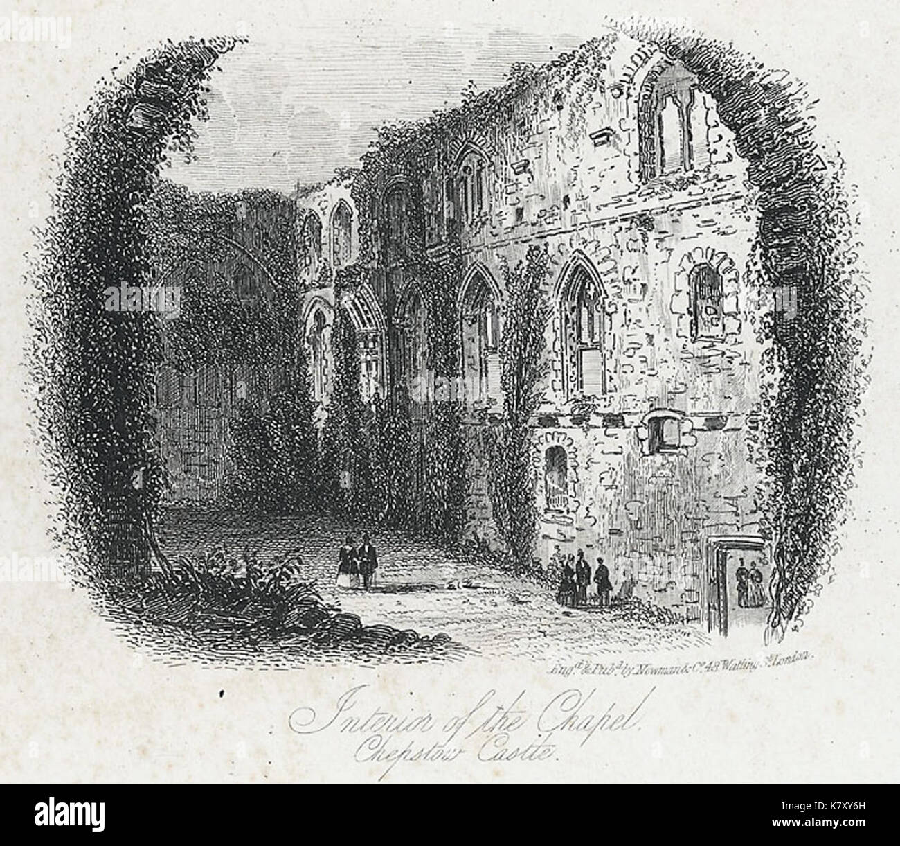 Chepstow castle interior hi-res stock photography and images - Alamy