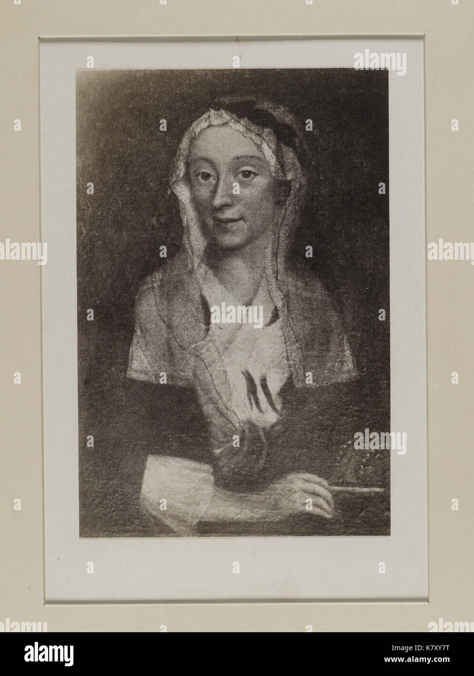 Jacobite broadside Portrait of Princess Maria Clementina Stock Photo ...