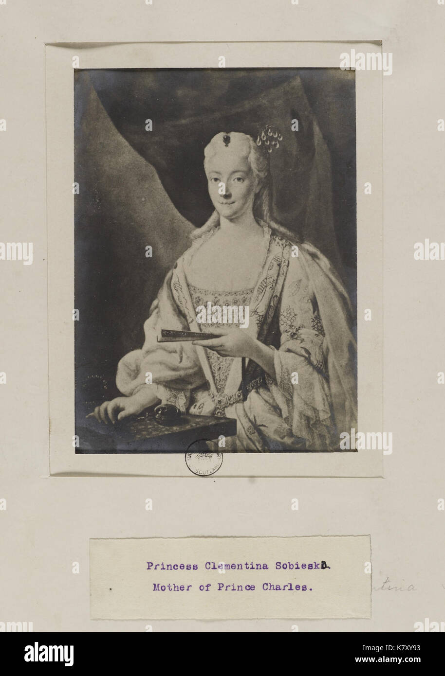 Princess maria clementina hi-res stock photography and images - Alamy