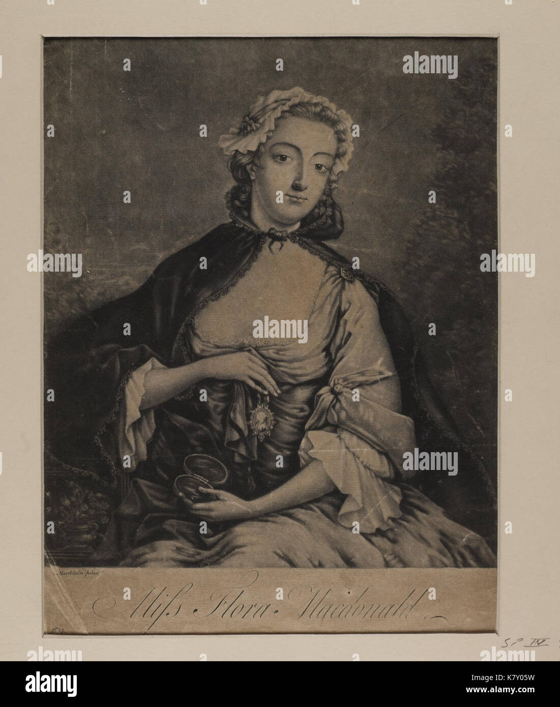 Jacobite broadside Miss Flora Macdonald Stock Photo - Alamy