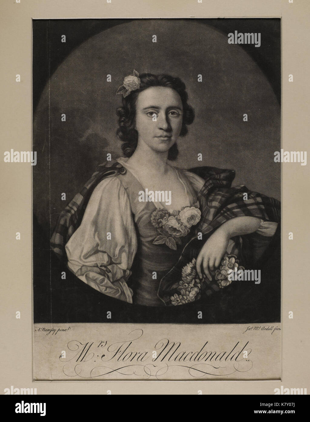 Jacobite broadside Mrs Flora Macdonald Stock Photo - Alamy