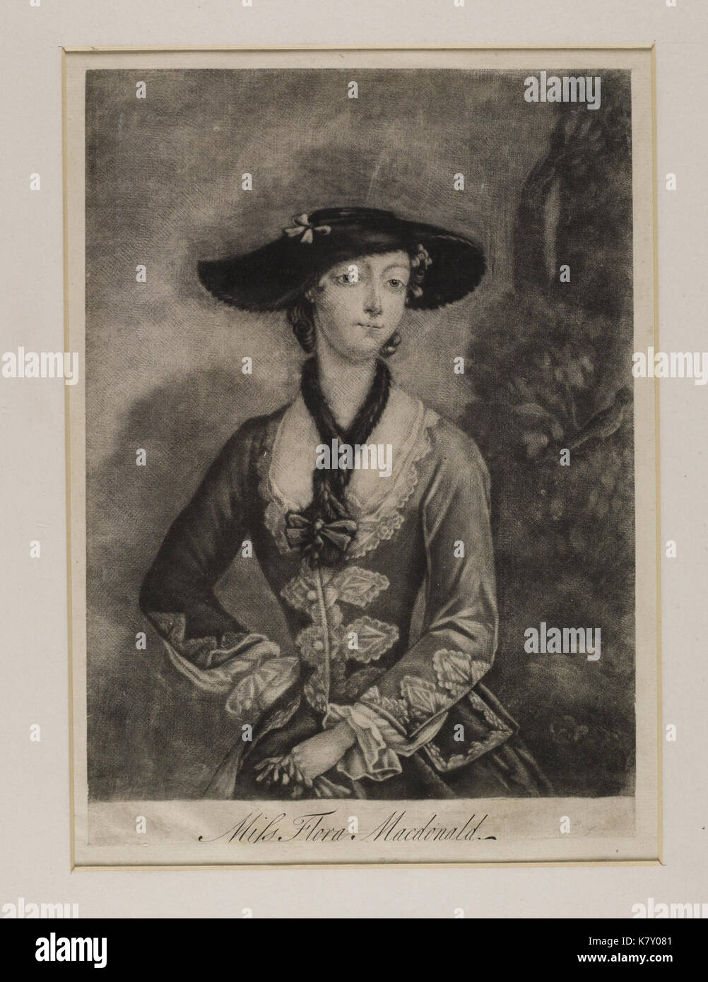 Jacobite broadside Miss Flora Macdonald 04 Stock Photo - Alamy