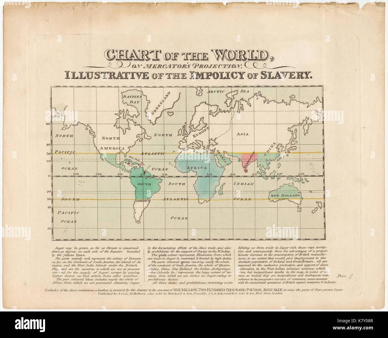 Slavery map hi-res stock photography and images - Alamy