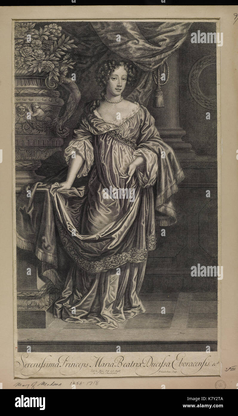 James ii portrait mary modena hi-res stock photography and images - Alamy