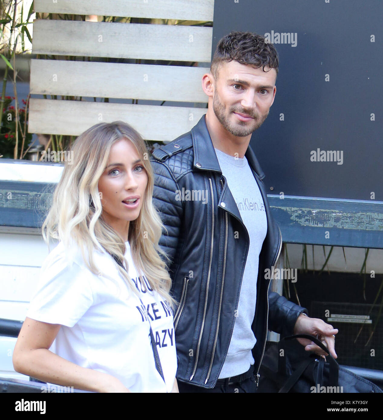 Jake Quickenden and Danielle Fogarty outside ITV Studios Featuring ...