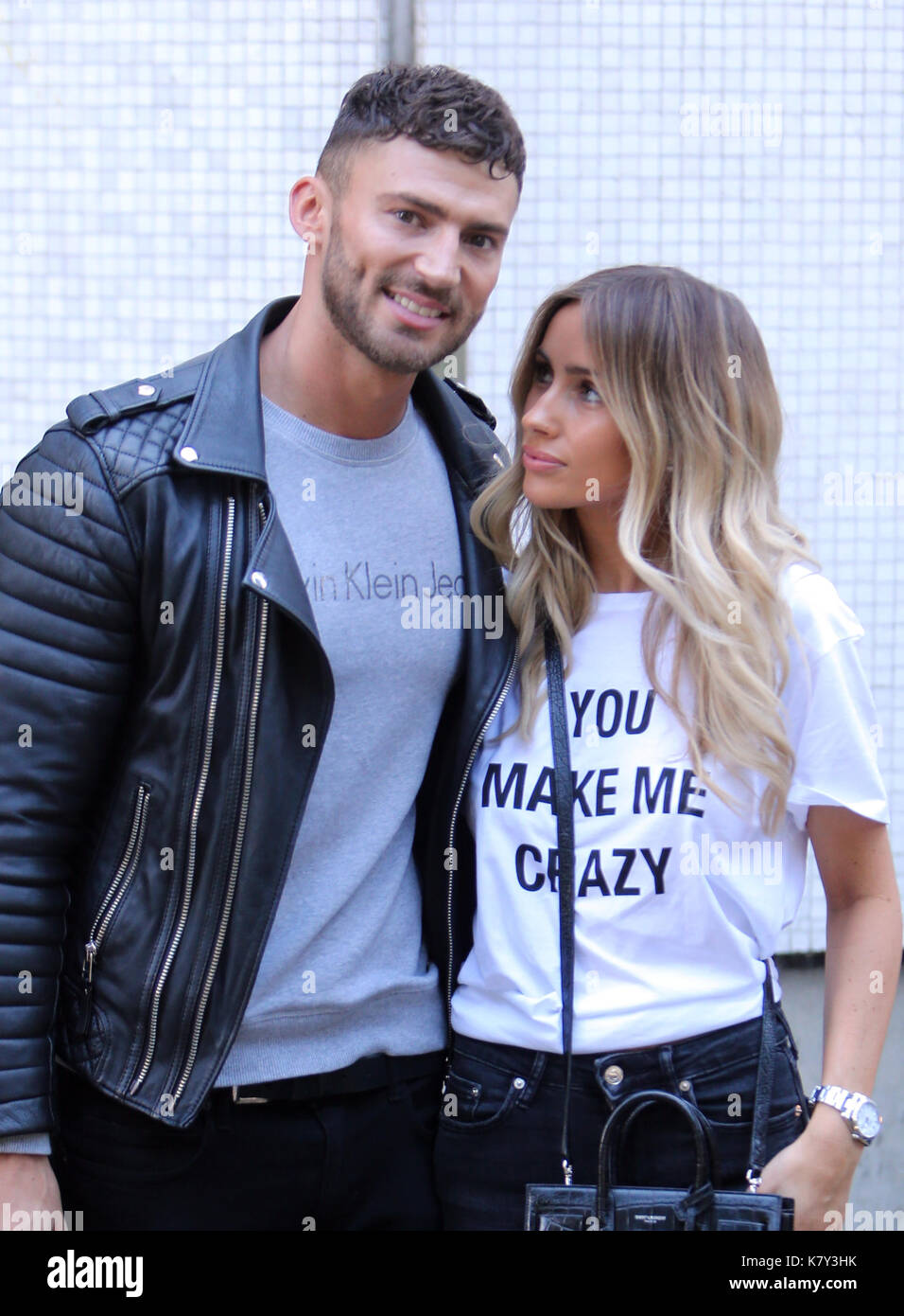 Jake Quickenden and Danielle Fogarty outside ITV Studios Featuring ...