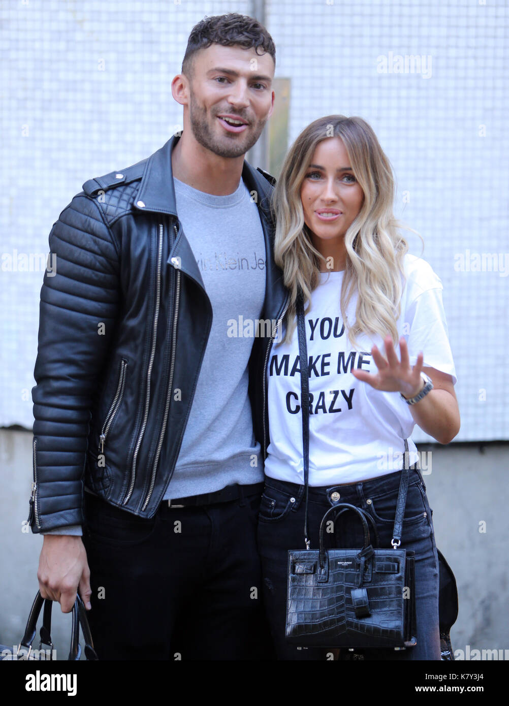 Jake Quickenden and Danielle Fogarty outside ITV Studios Featuring ...