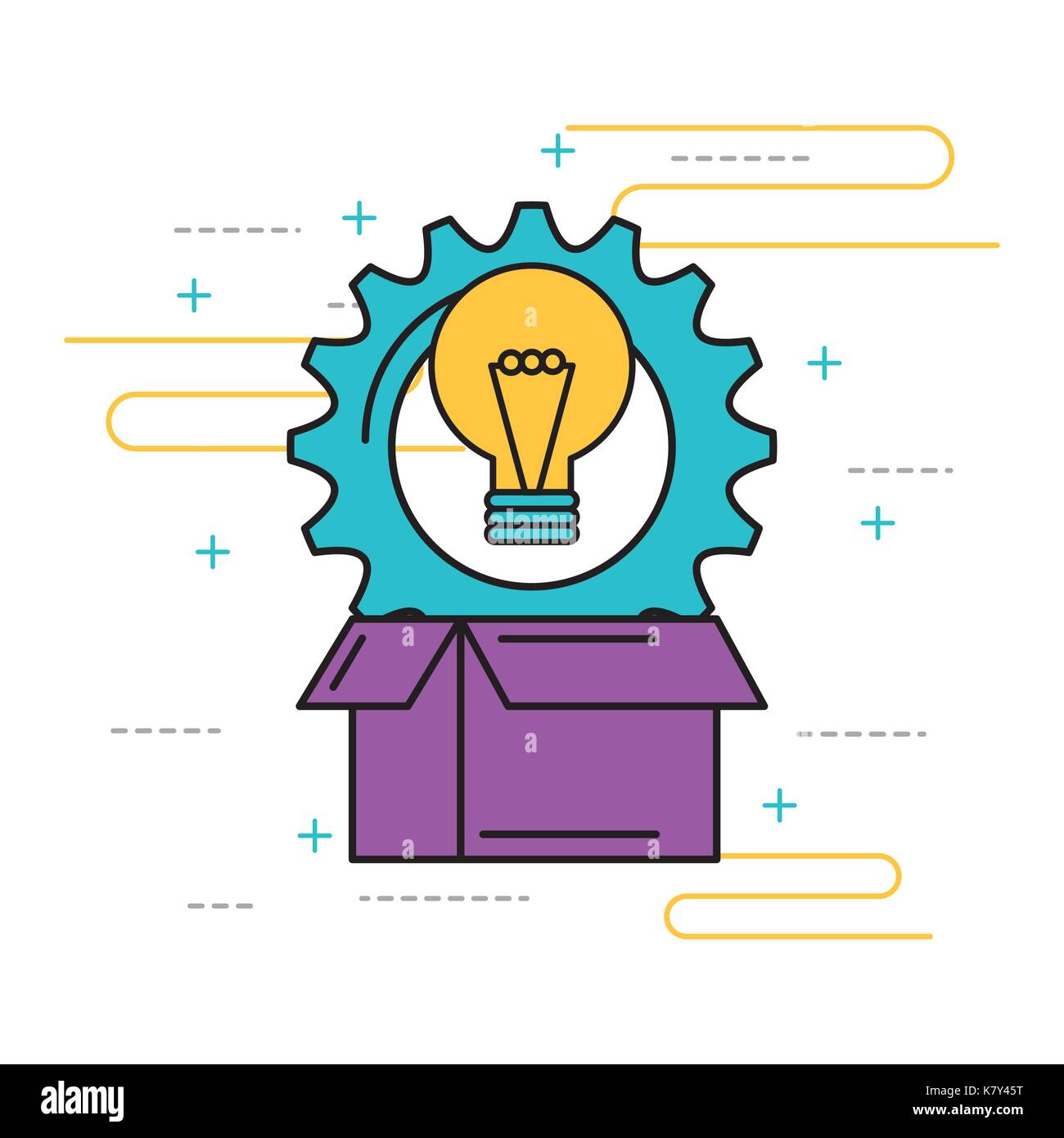 idea creativity innovation solution work concept Stock Vector Image & Art - Alamy