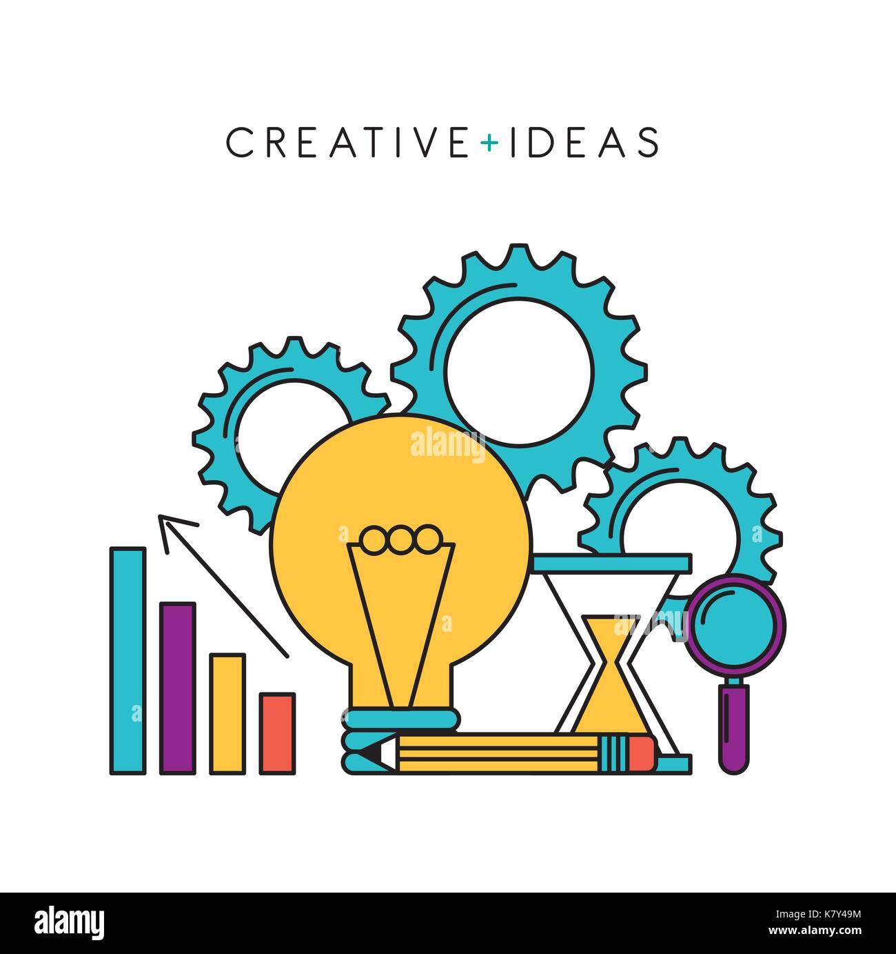 Science knowledge Stock Vector Images - Alamy