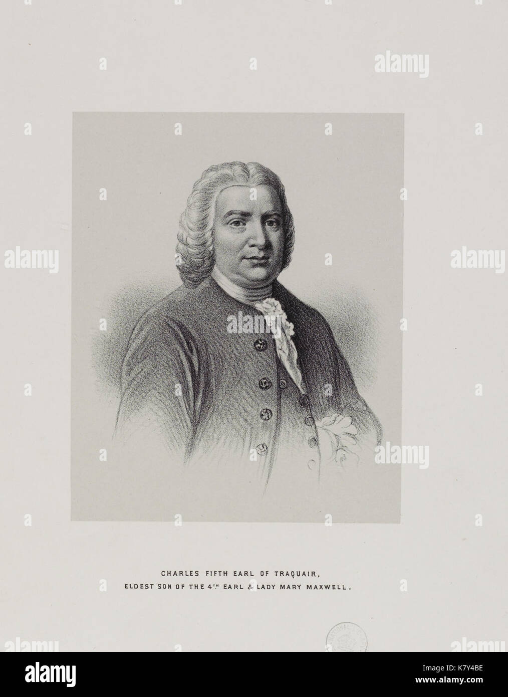 Jacobite broadside Charles, 5th Earl of Traquair Stock Photo - Alamy
