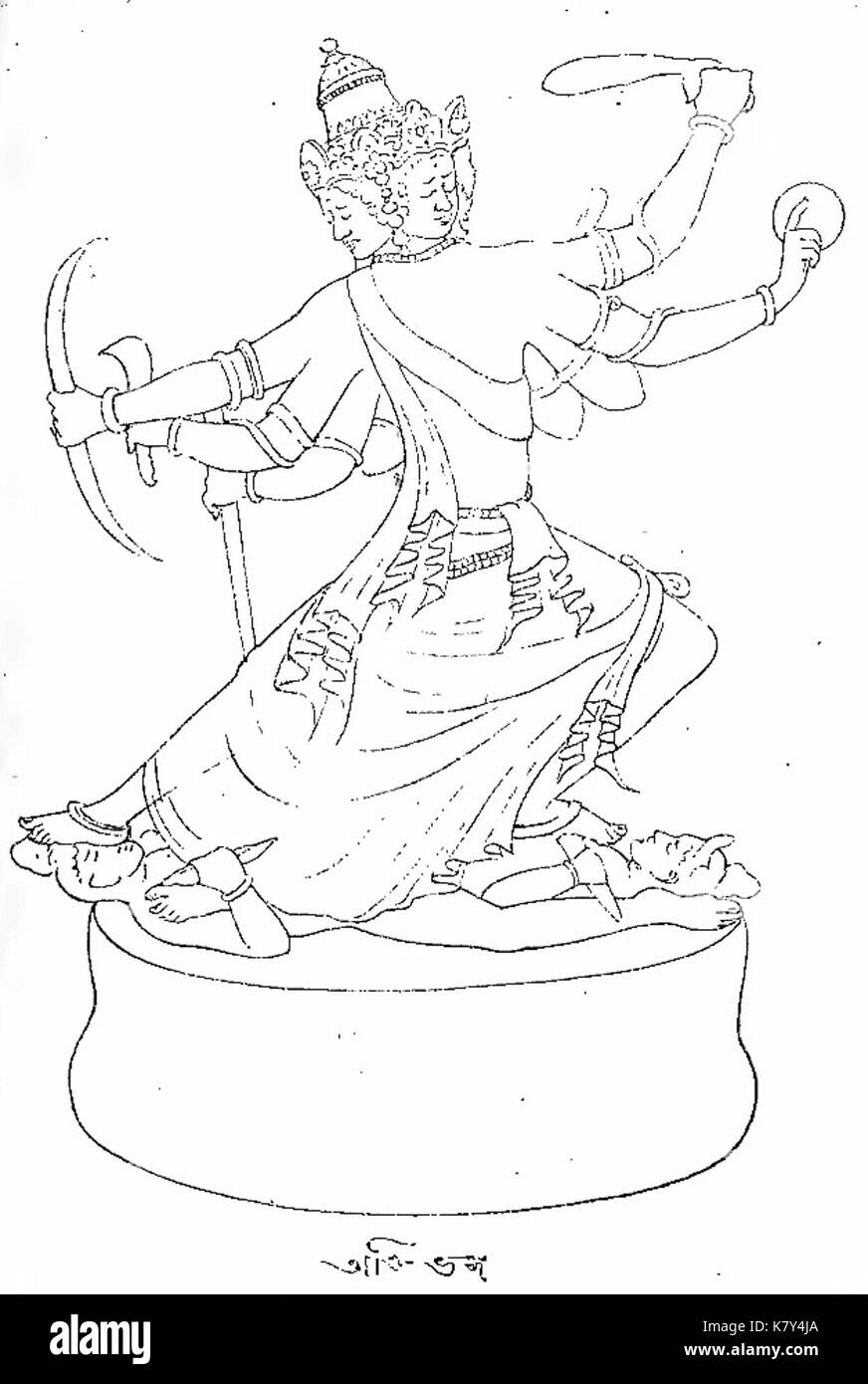 Indian murti (statue) proportions posture shape design 04 Stock Photo ...