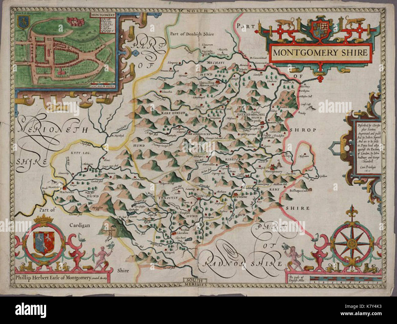 John Speed Montgomery Stock Photo - Alamy