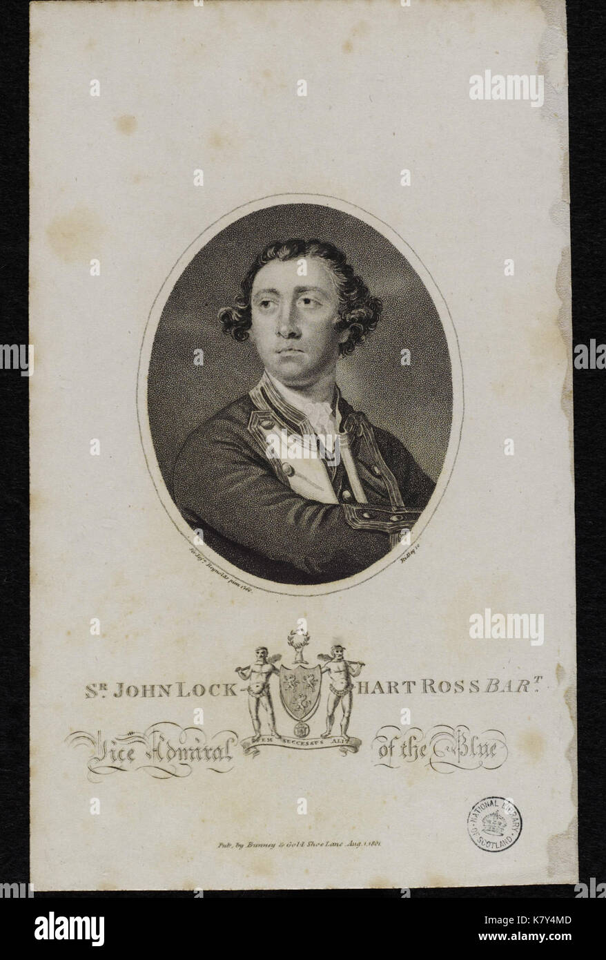 Jacobite broadside Sir John Lockhart Ross, published by Burney and Gold ...