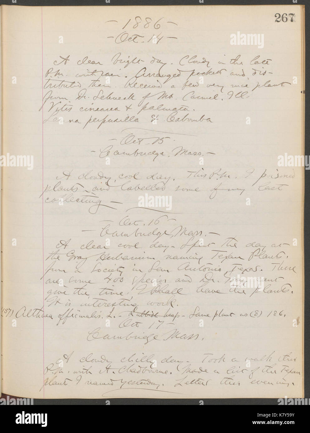 1886 journal hi-res stock photography and images - Alamy