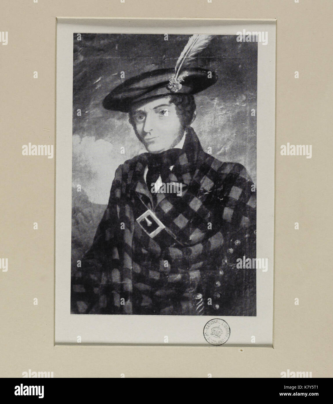 Jacobite broadside Unnamed man Stock Photo - Alamy