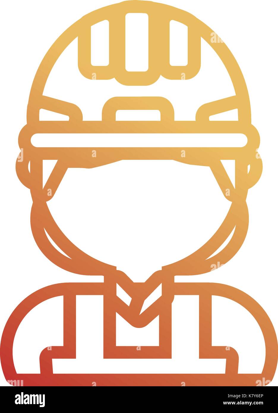 man construction worker vector illustration Stock Vector Image & Art ...