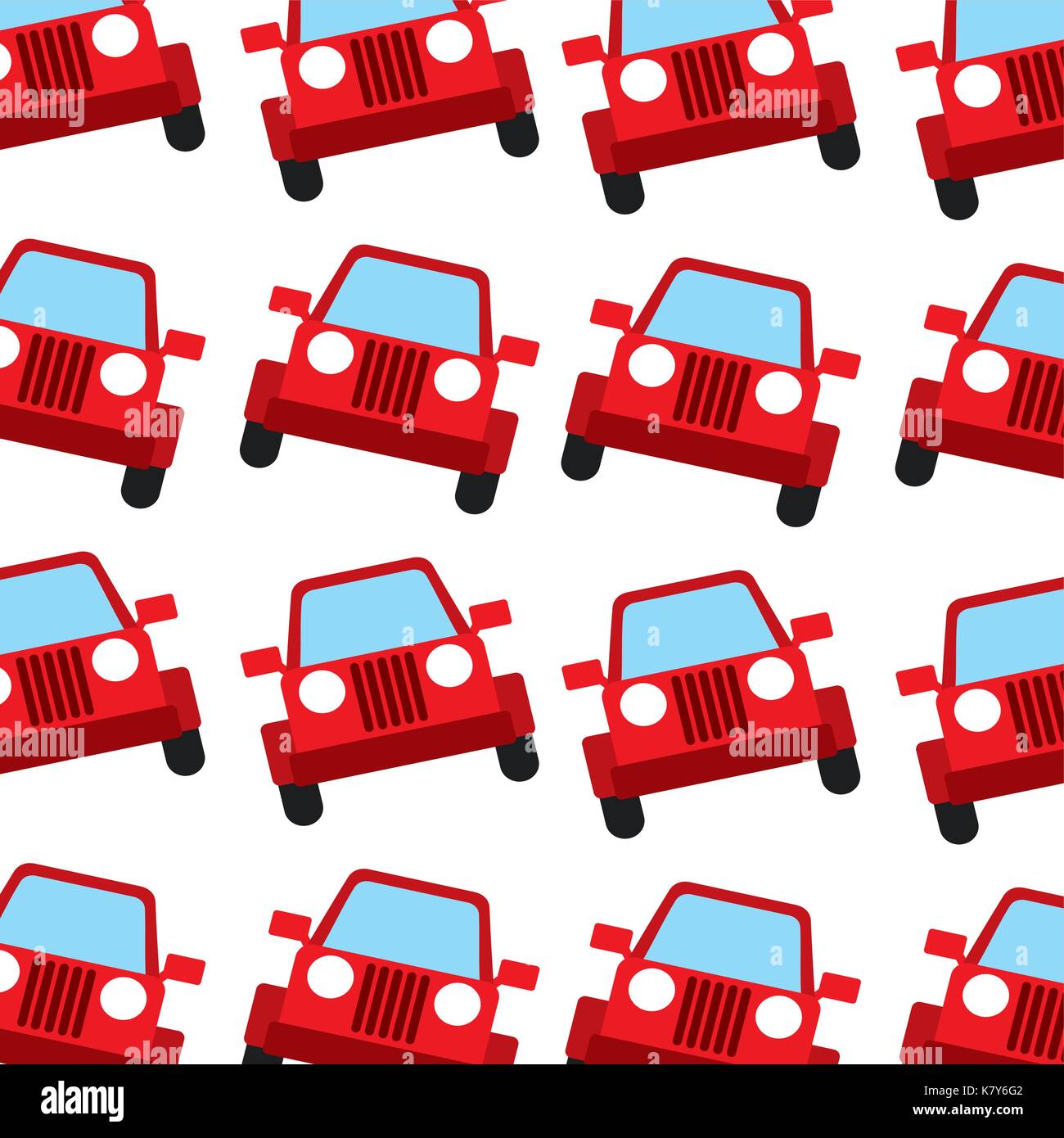jeep car travel transport seamless pattern image Stock Vector Image ...