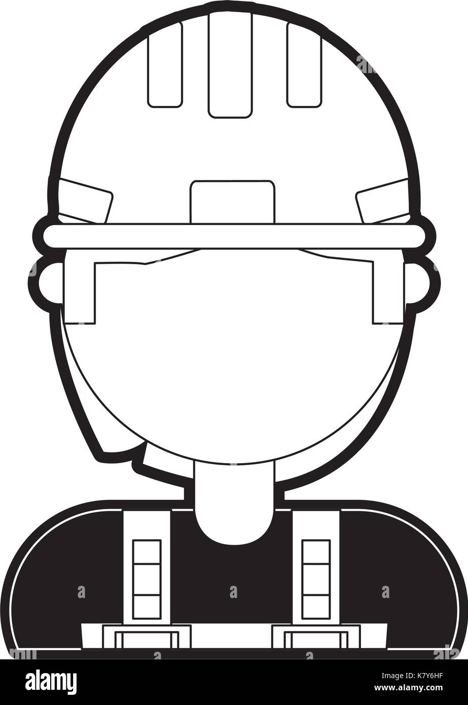 man construction worker vector illustration Stock Vector Image & Art ...