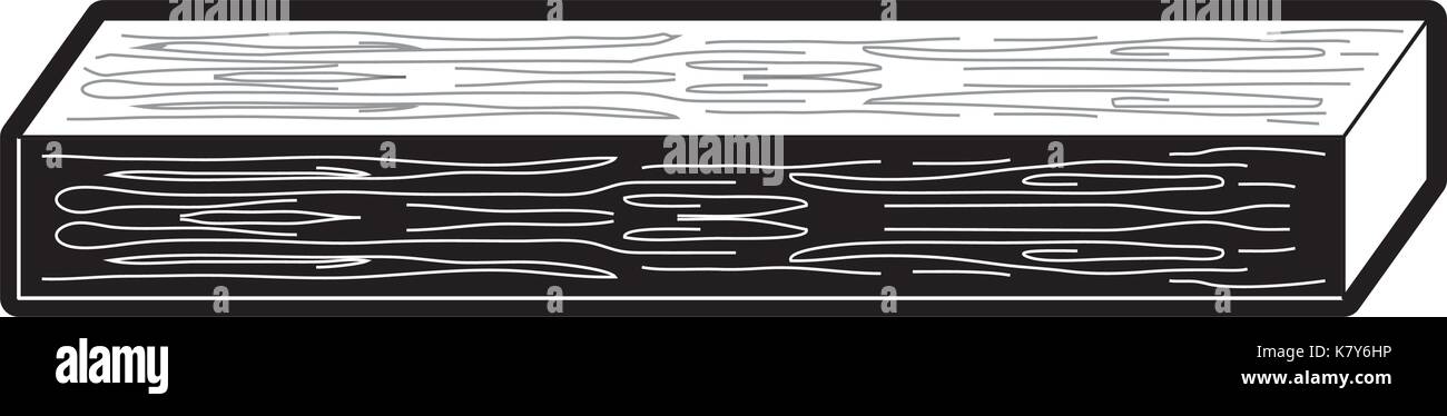 wooden beam vector illustration Stock Vector Image & Art - Alamy