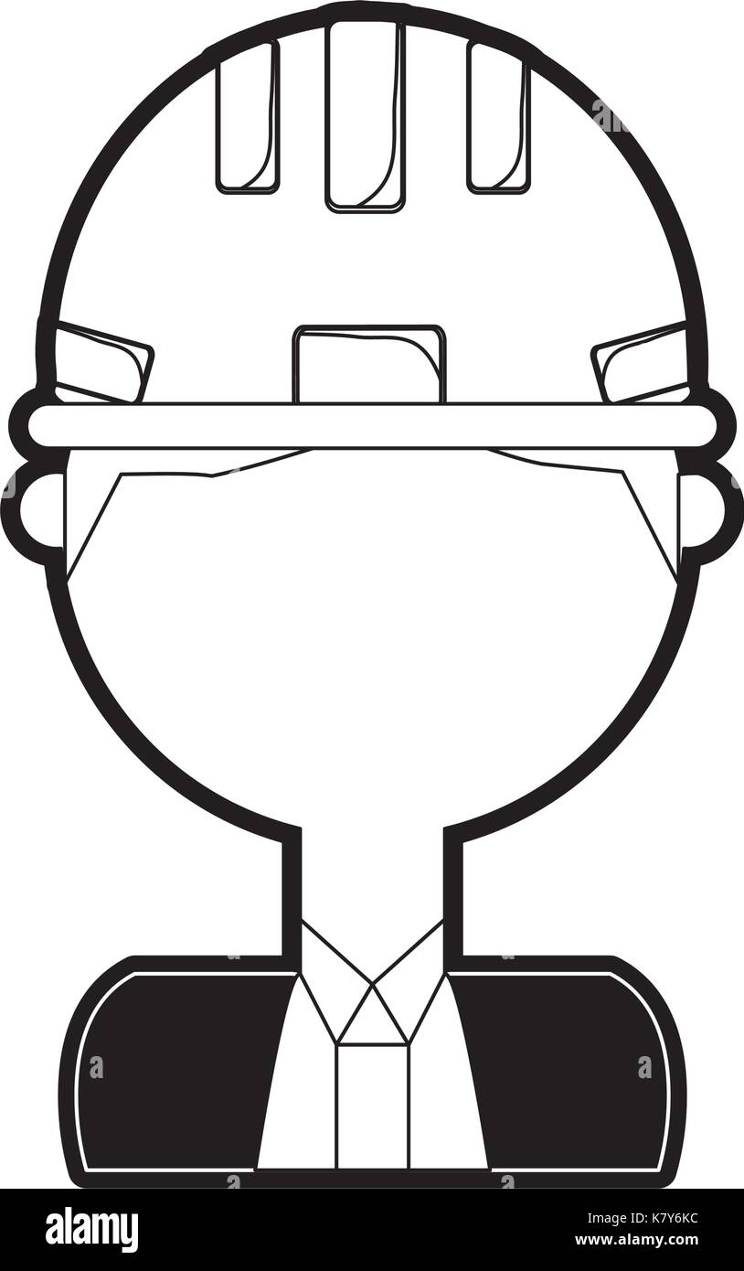 man construction worker vector illustration Stock Vector Image & Art ...