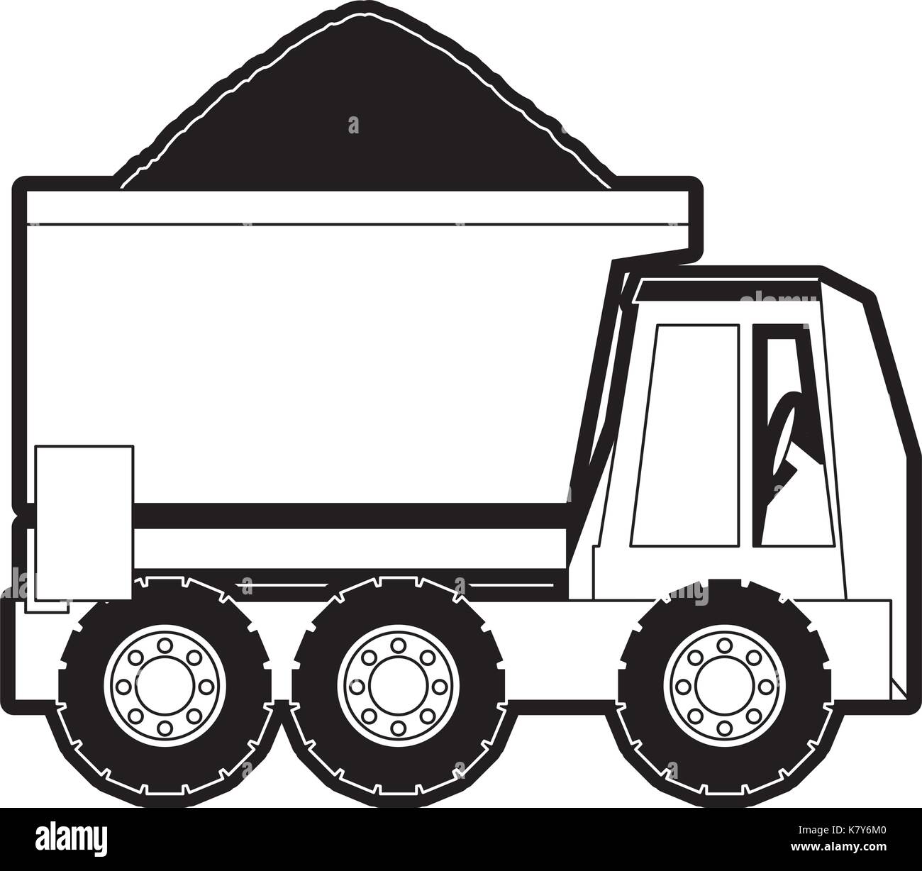 truck rocker vector illustration Stock Vector Image & Art - Alamy