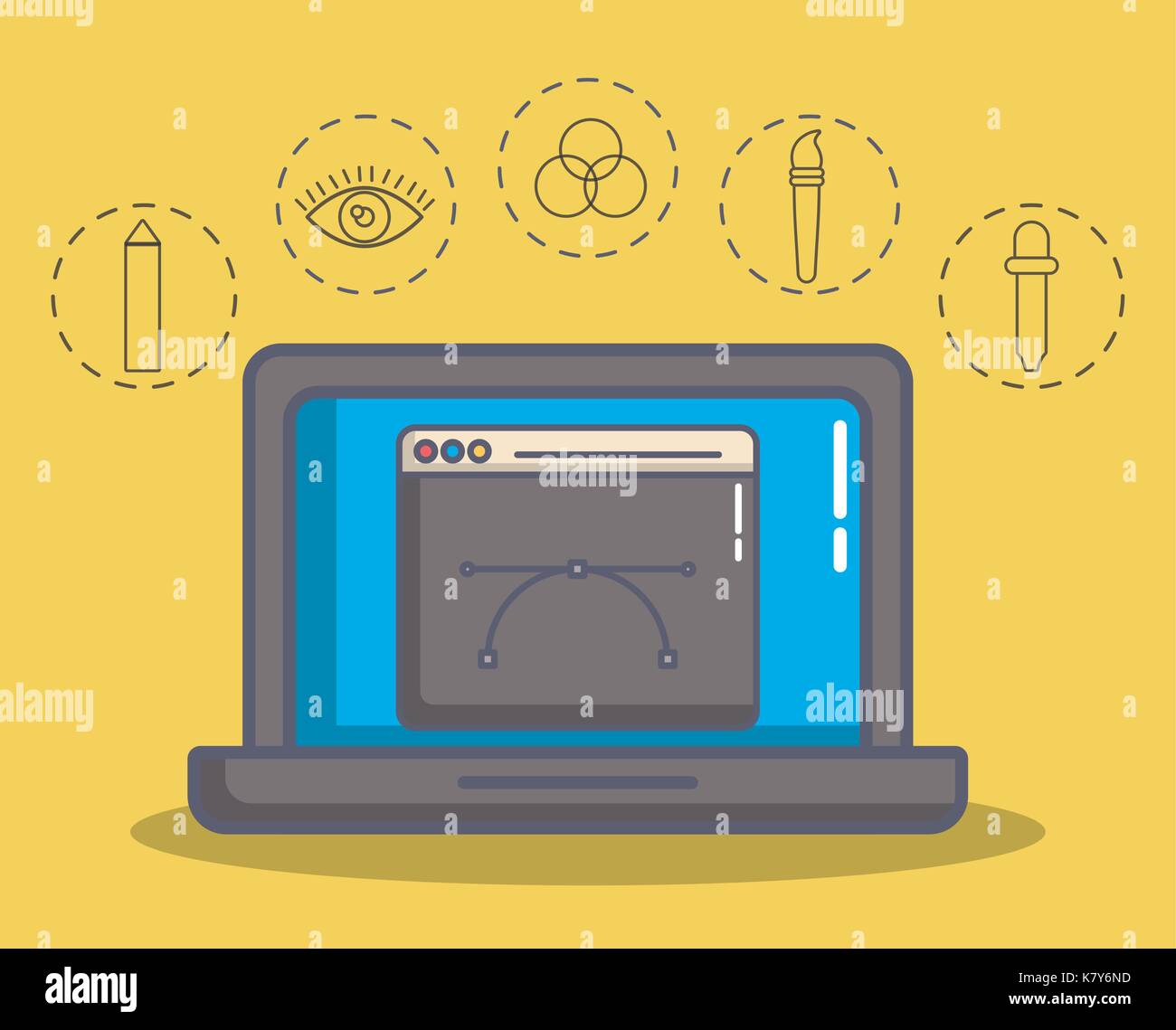 creativity process design Stock Vector Image & Art - Alamy
