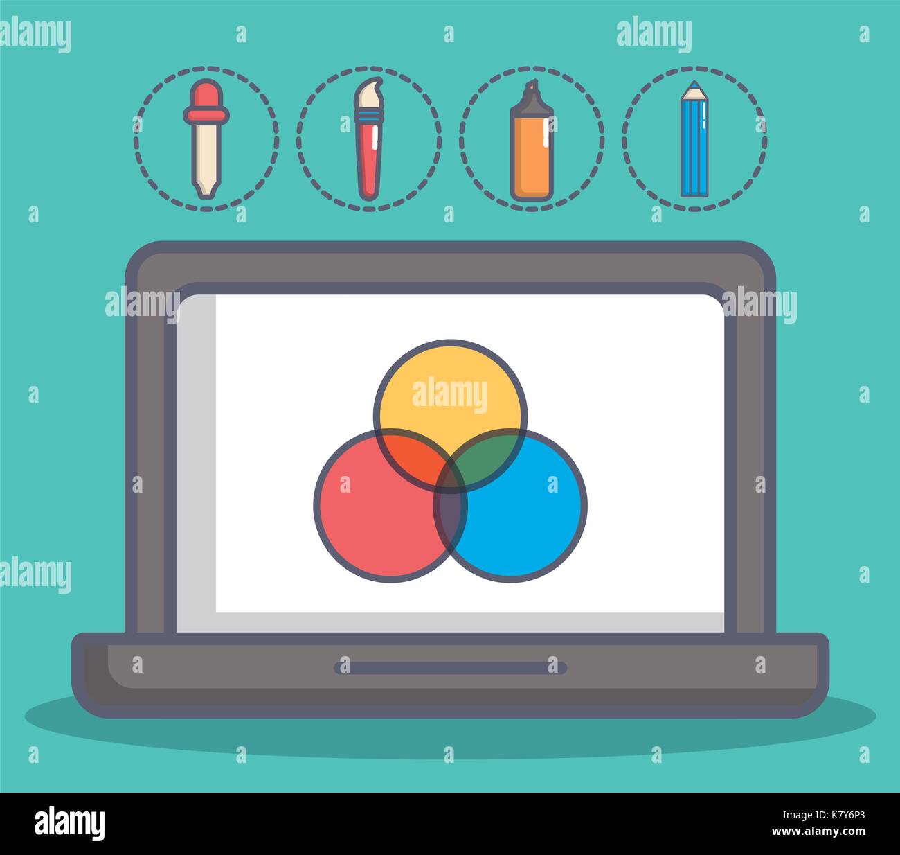 creativity process design Stock Vector Image & Art - Alamy