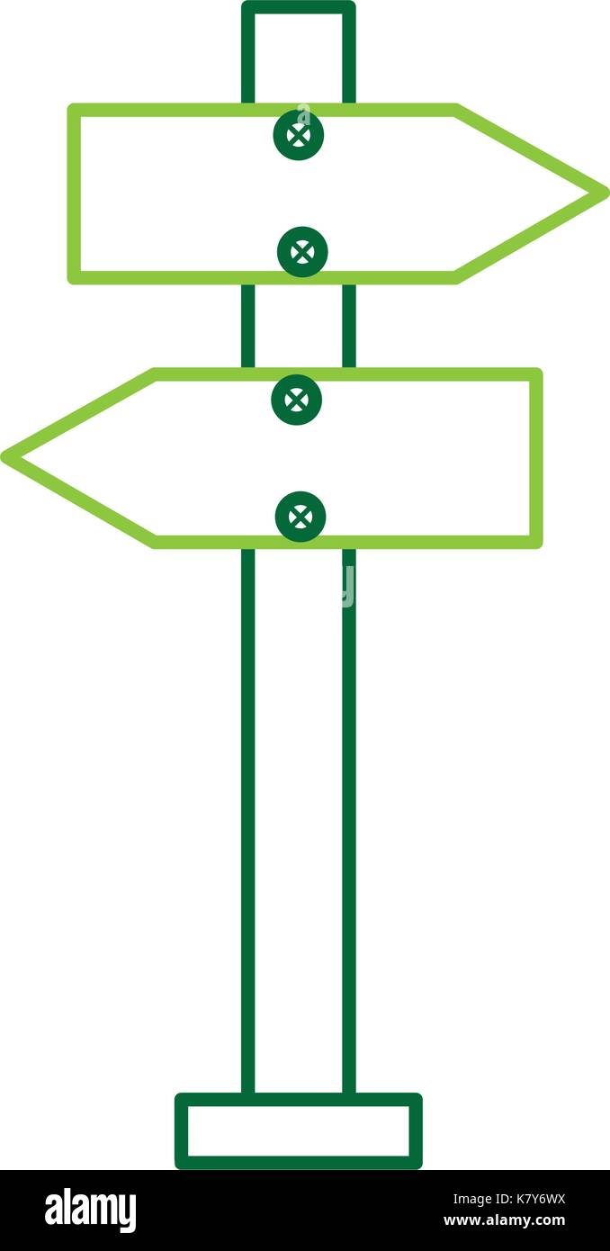 wooden blank warning sign board Stock Vector Image & Art - Alamy