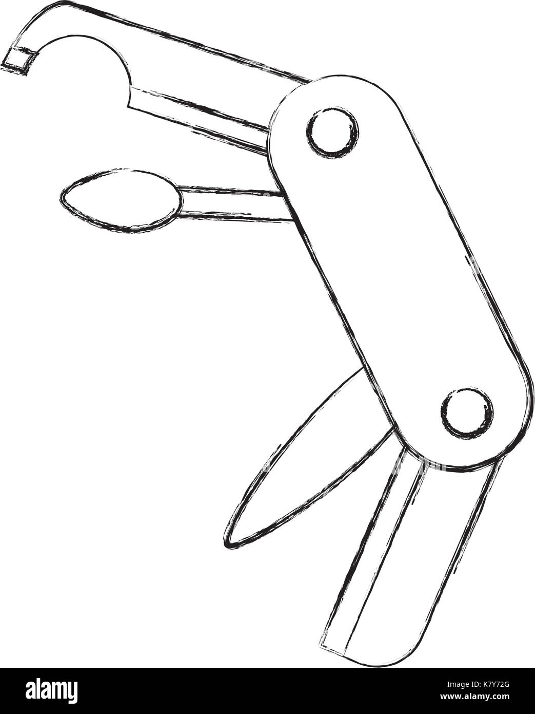 Multipurpose vector Black and White Stock Photos & Images - Alamy