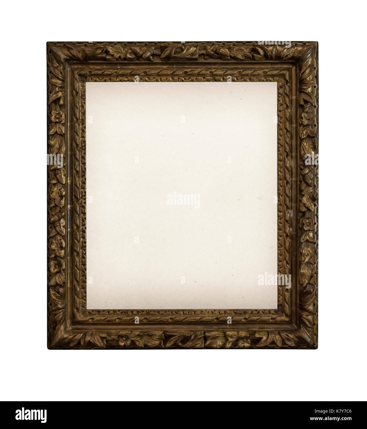 Old picture frame Stock Photo - Alamy