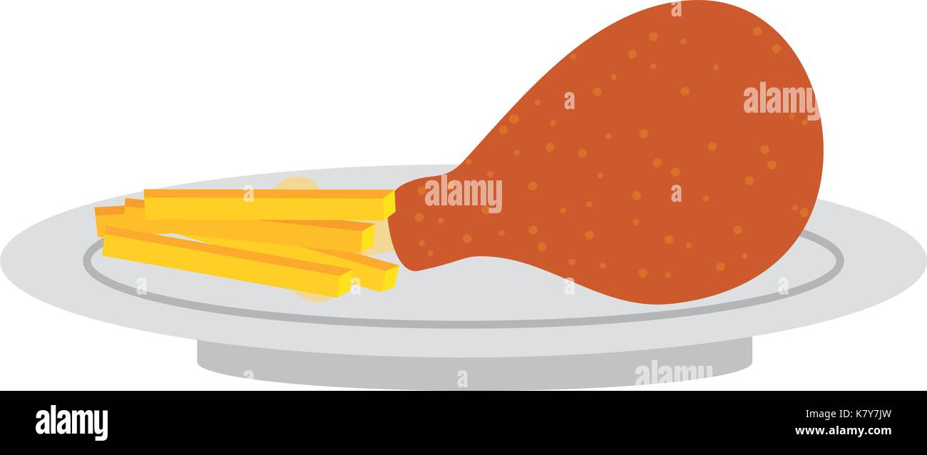 fast food roasted chicken menu restaurant Stock Vector Image & Art - Alamy