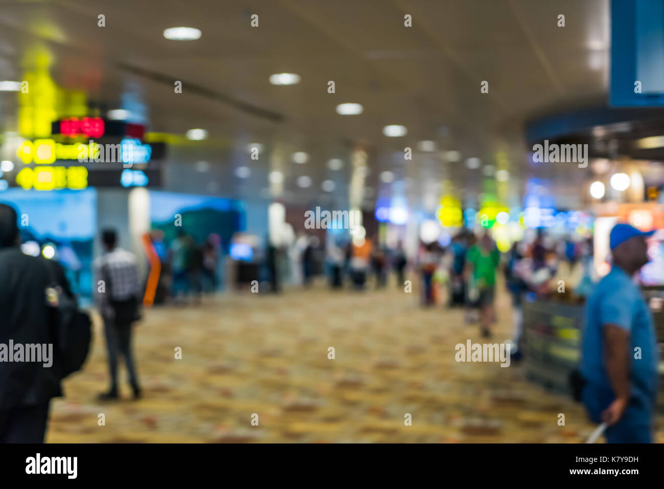 Airport blurry hi-res stock photography and images - Alamy
