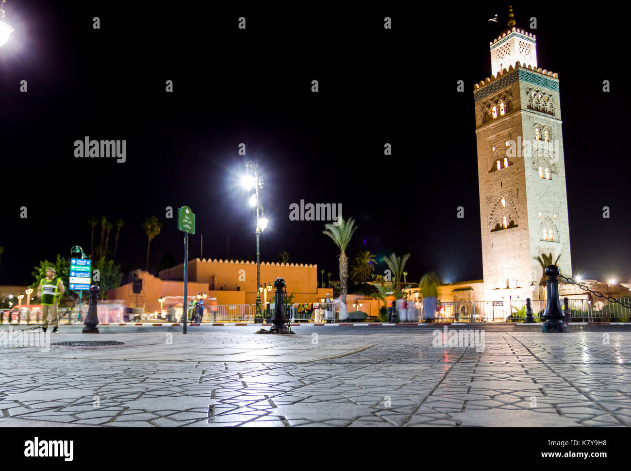 One of most popular landmarks of Morocco. Marrakech, Marrakech-Safi ...