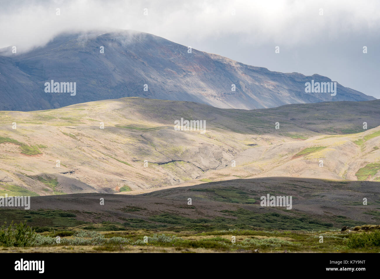 Iceland - Thingvellir, the rift valley that marks the crest of the Mid ...