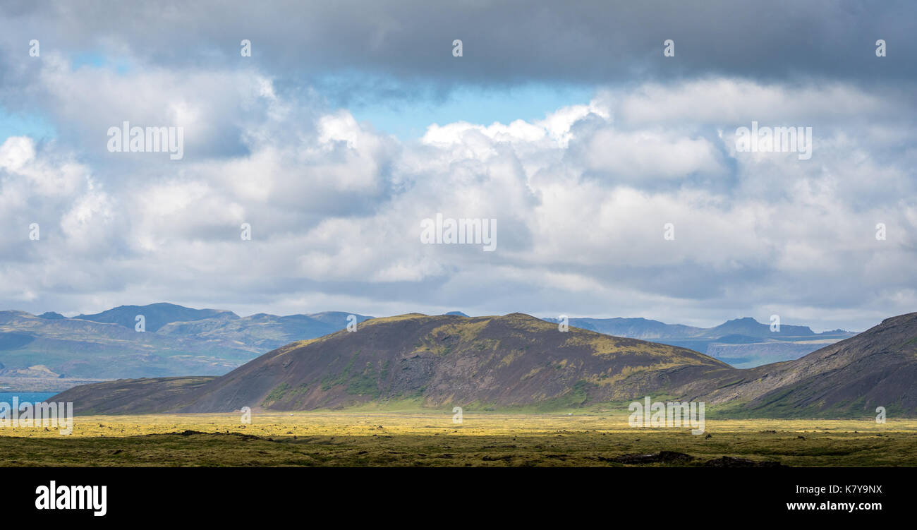 Iceland - Thingvellir, the rift valley that marks the crest of the Mid ...