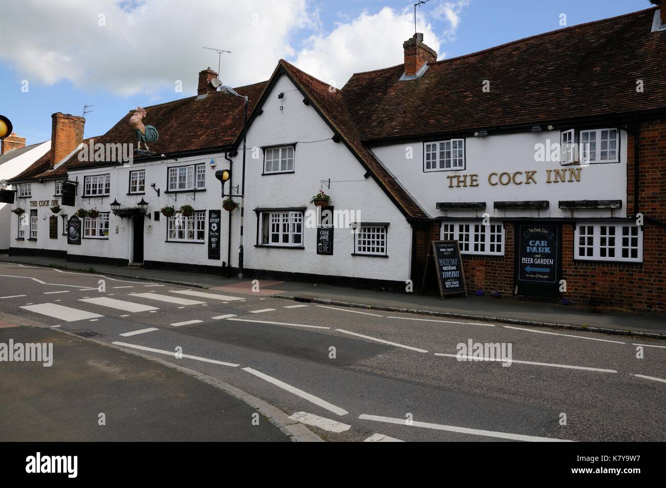 The Cock Inn, Wing, Buckinghamshire Stock Photo - Alamy