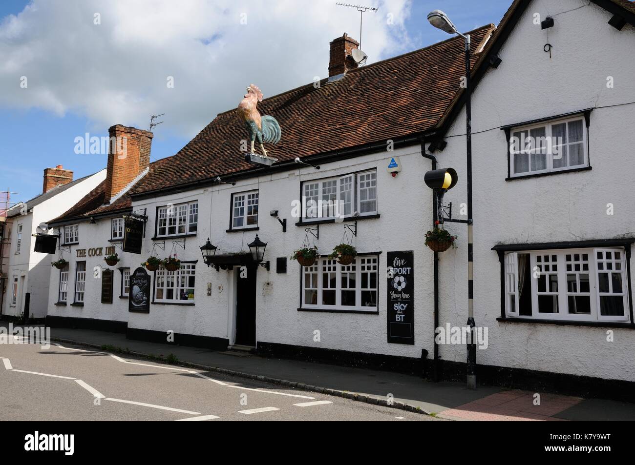 The Cock Inn, Wing, Buckinghamshire Stock Photo - Alamy