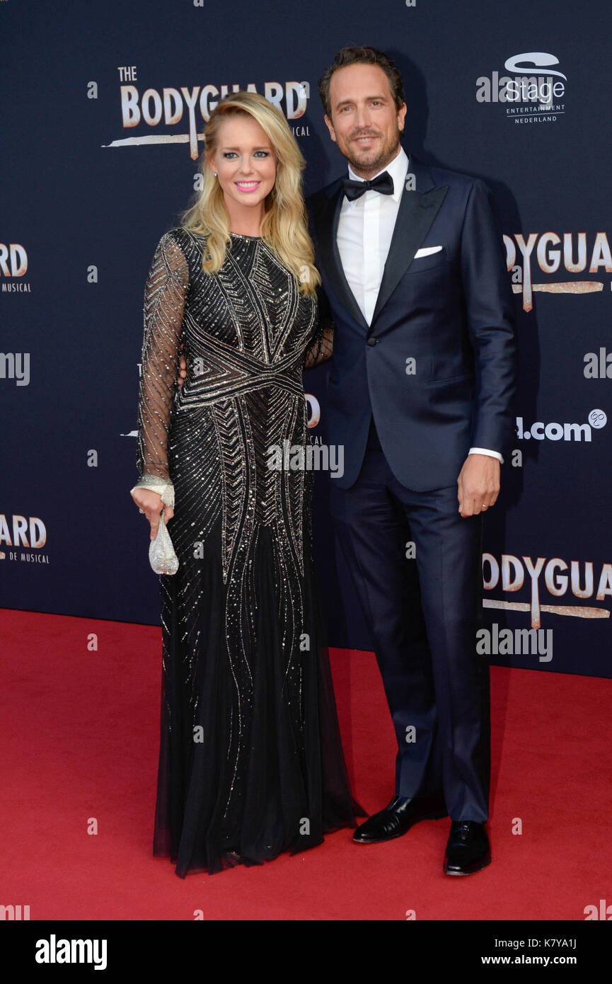 Premiere musical The Bodyguard at Beatrix Theater in Utrecht. (Photo by ...