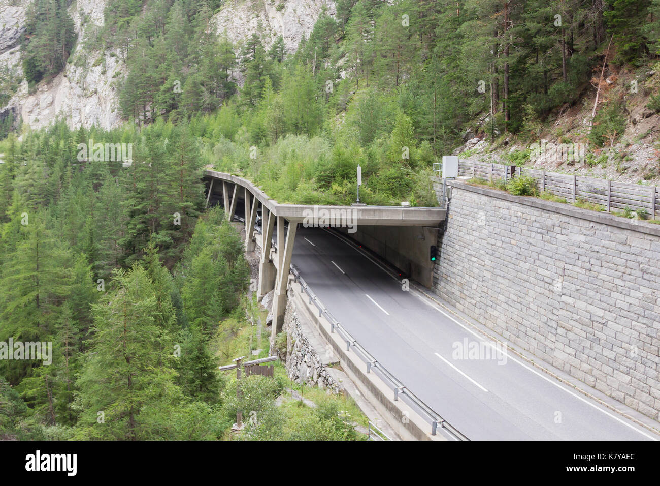 Alpine pathway in southern Austria - Nauders, Tirol Stock Photo - Alamy